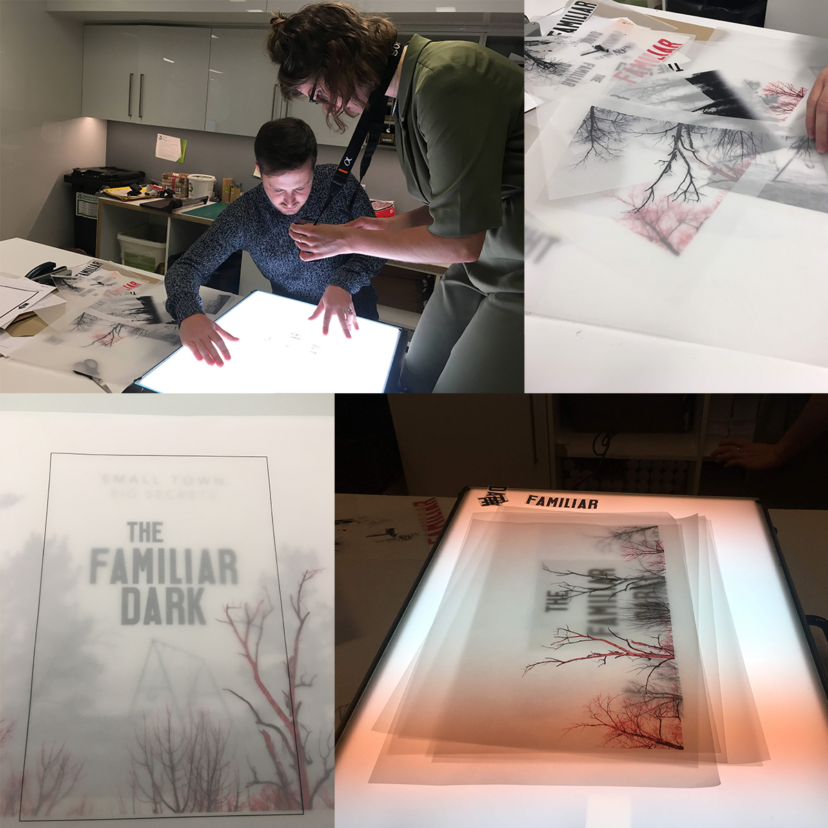 Behind the Scenes: Designing the cover for The Familiar Dark | Hachette UK